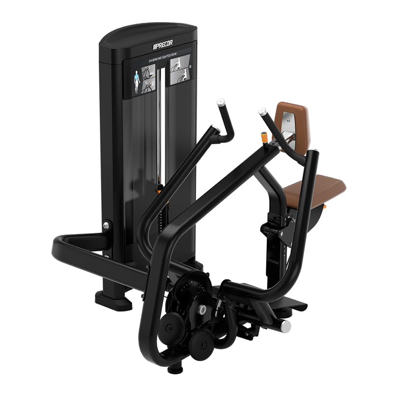Precor Resolute™ Strength Diverging Seated Row | for commercial | Push Pedal Pull